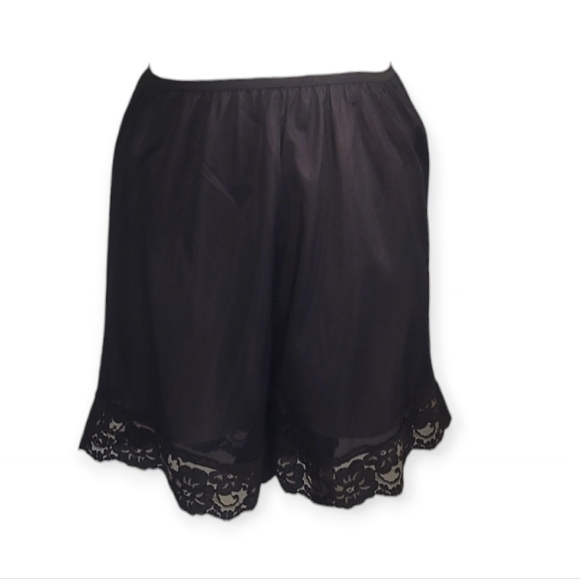 Intimates & Sleepwear | Black Vintage Petti Pants | Poshmark